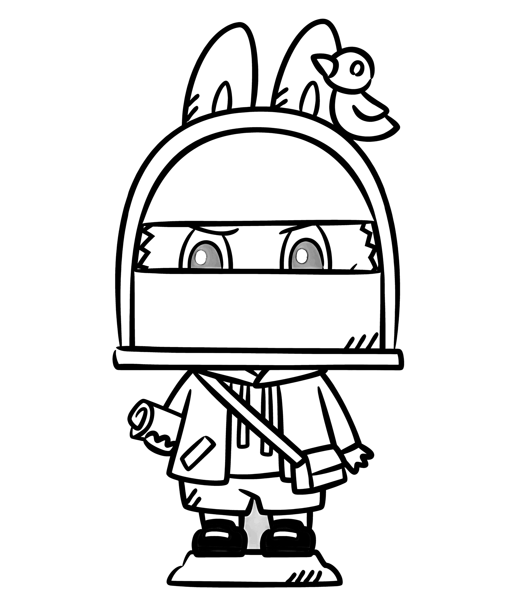 Labubu Coloring - Free Printable Labubu Coloring Pages | LabubuColoring.art