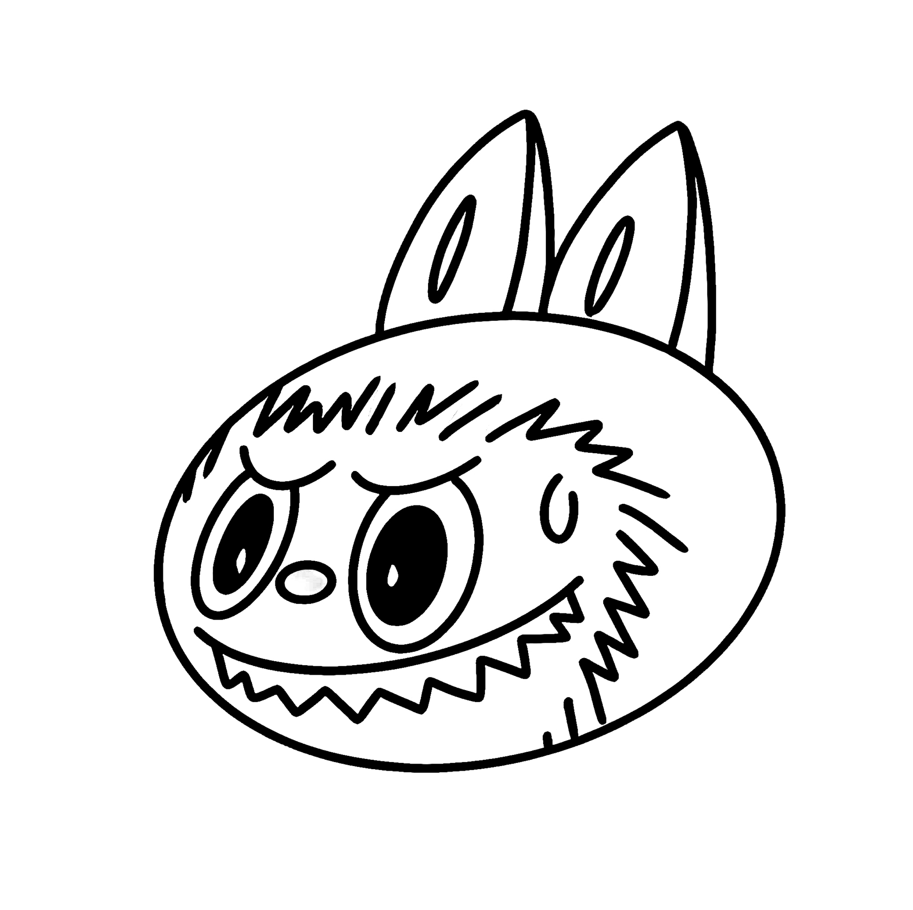 Labubu Coloring - Free Printable Labubu Coloring Pages | LabubuColoring.art